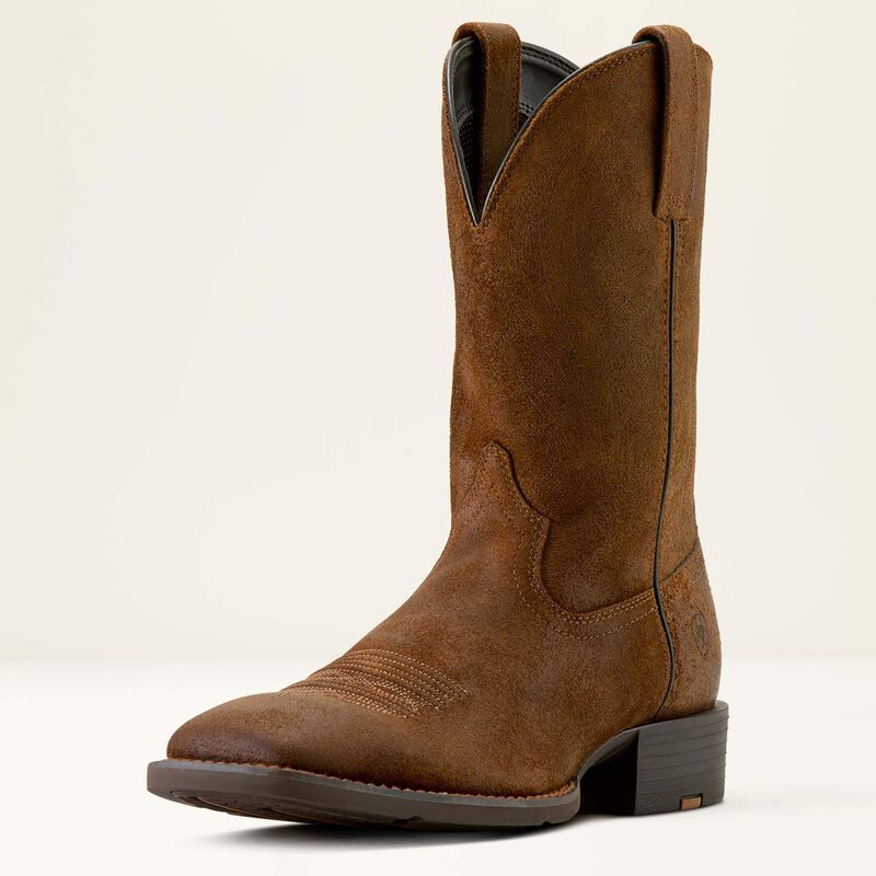 Ariat® Men's "Sport Big Country" Western Boots - Brown Roughout – Picov ...