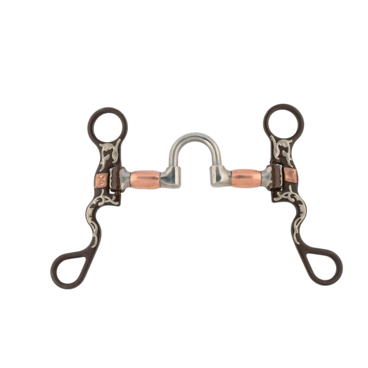 SIERRA Antique Correction Bit w/ Copper Rollers – Picov's Tack Shop
