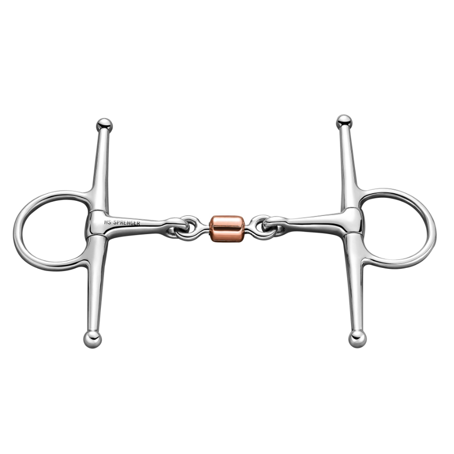 Herm Sprenger Full Cheek Bit with Copper Roller – Picov's Tack Shop