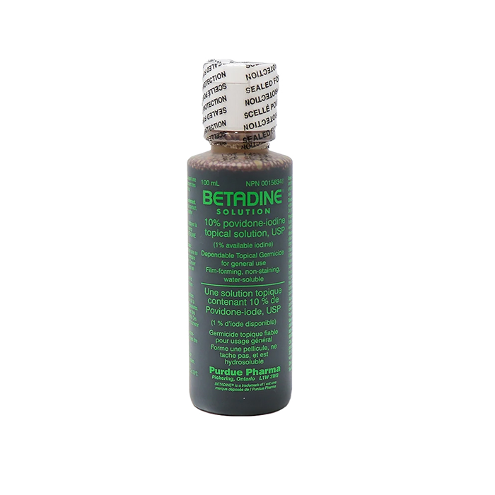 Betadine Solution - 100ML – Picov's Tack Shop