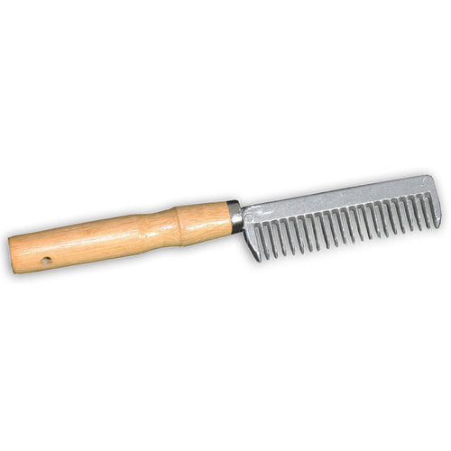 Mane Comb with Wooden Handle – Picov's Tack Shop
